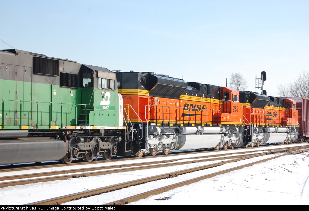 BNSF 9155 & 9154 (brand new ACes)